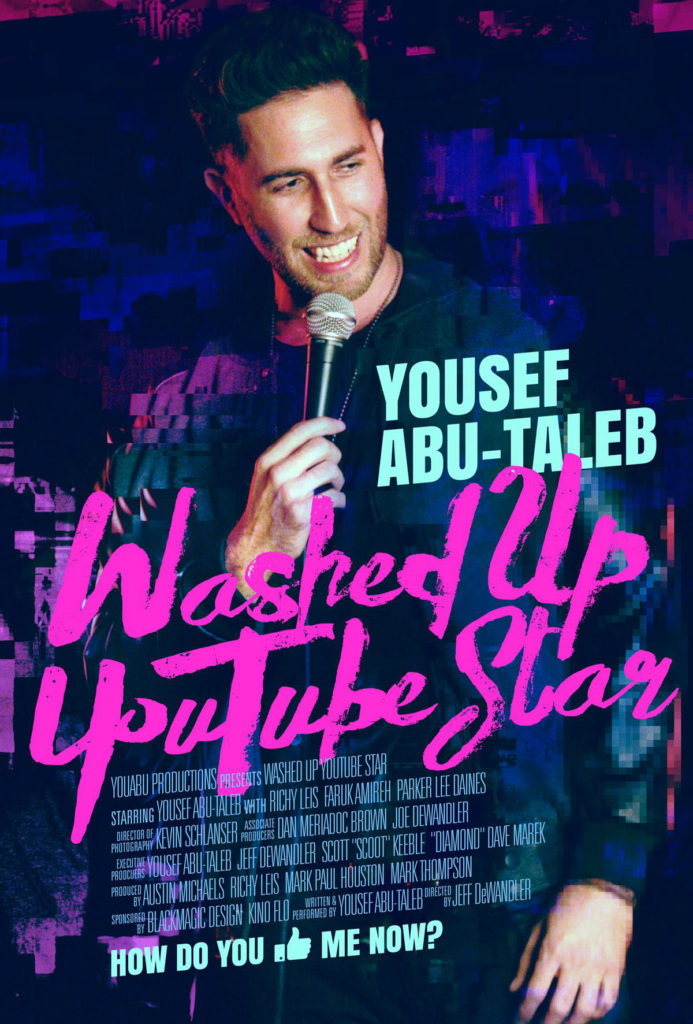 Washed Up YouTube Star Movie Poster - Chargefield